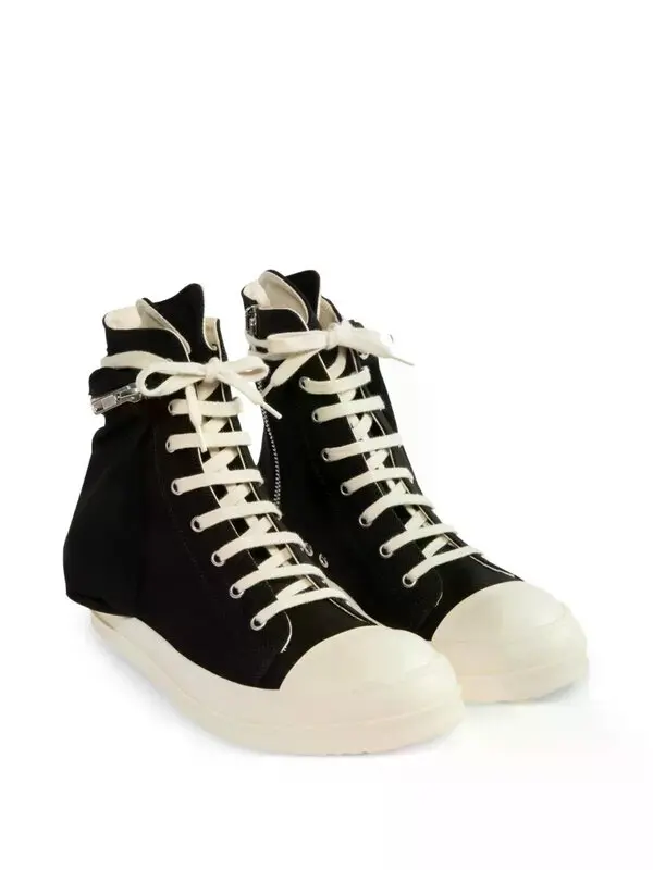 Rick Owens High-top Zip Cargo Sneakers