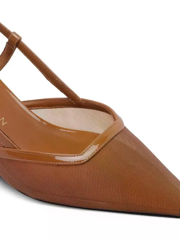 STUART WEITZMAN Vinnie Pointed-toe Pumps - Neutrals