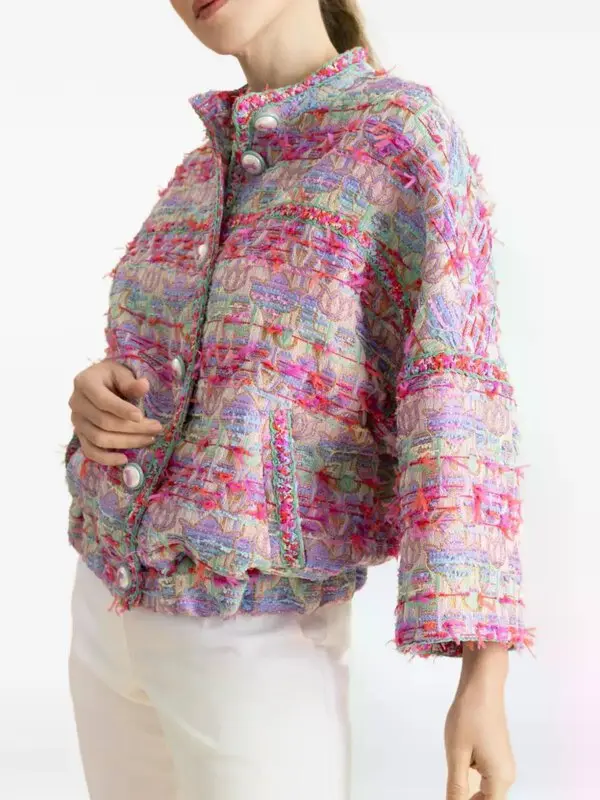 MAISON COMMON Cropped Jacket With Button Fastening