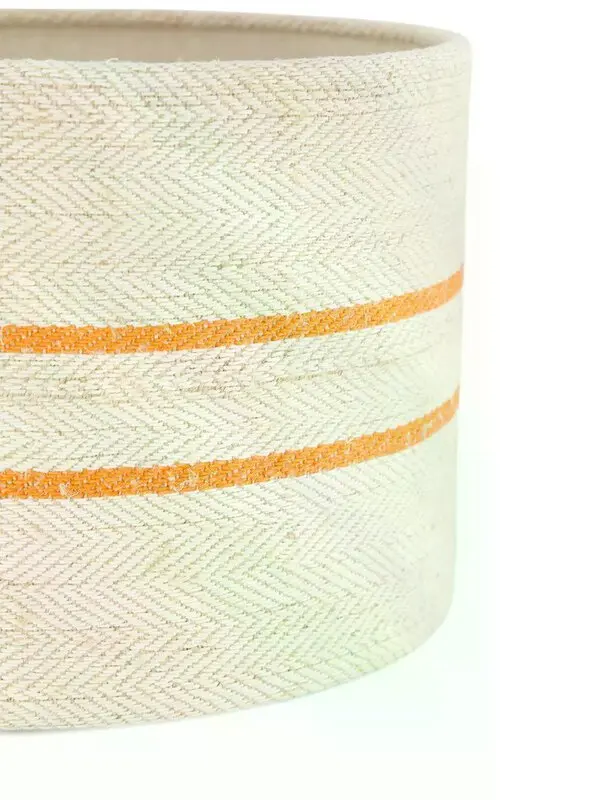 PAULA Striped Medium Lampshade - Neutrals