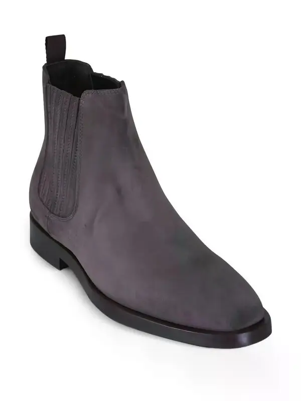 Brunello Cucinelli Suede Chelsea Boots With Elastic Panelling