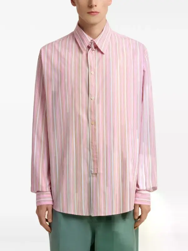 Marni Striped D-ring Shirt