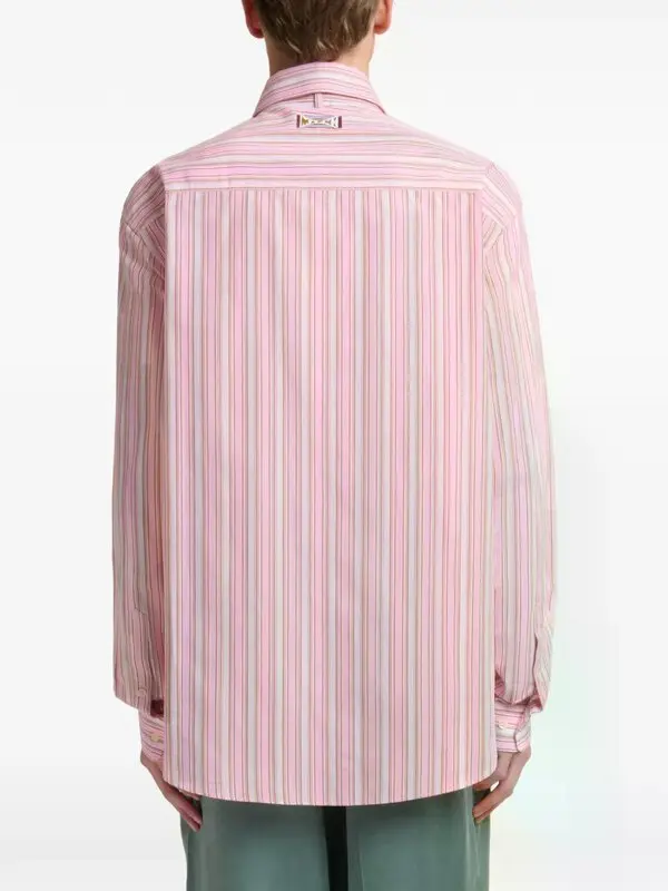 Marni Striped D-ring Shirt
