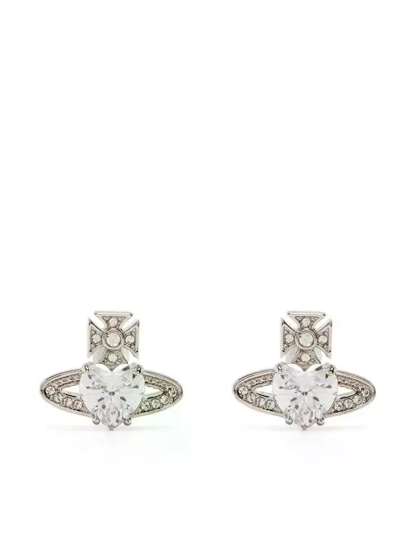 VIVIENNE WESTWOOD Ariella Orb Stud Earrings - Silver