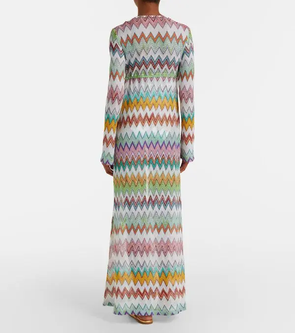 Missoni Zigzag Lame Beach Cover-up