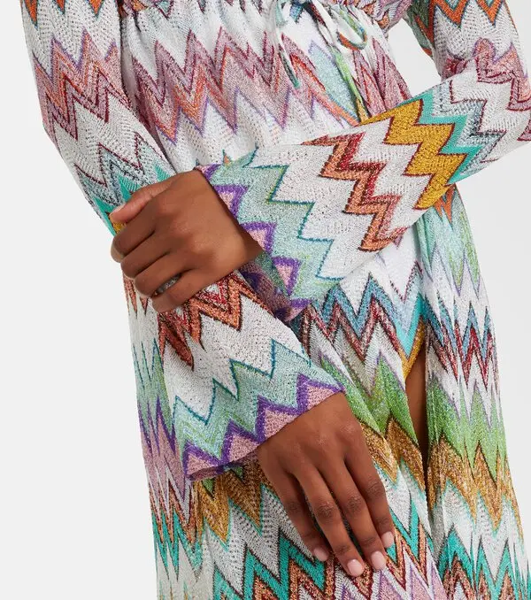 Missoni Zigzag Lame Beach Cover-up