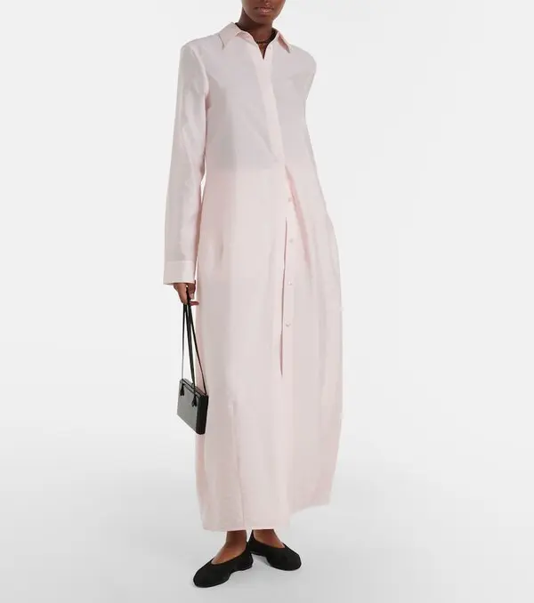 TOTEME Silk-blend Shirt Dress