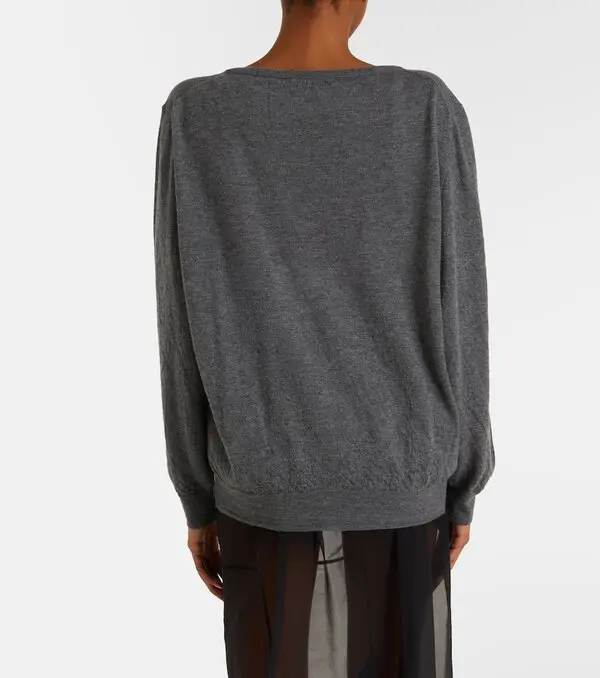 Prada Cashmere V-neck Cardigan