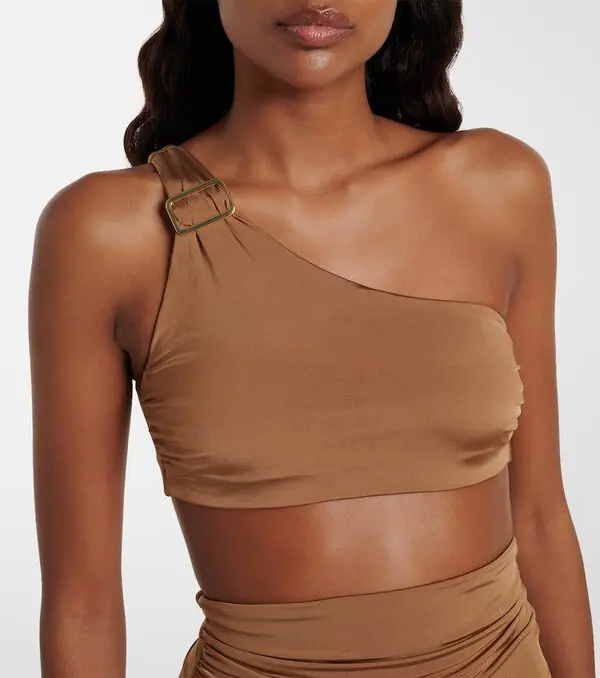 Max Mara Alisia One-shoulder Bikini Top
