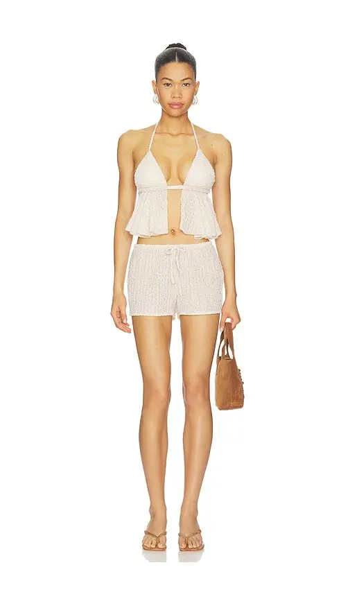MONTCE X Elsa Hosk Emma Tank Top - Beige