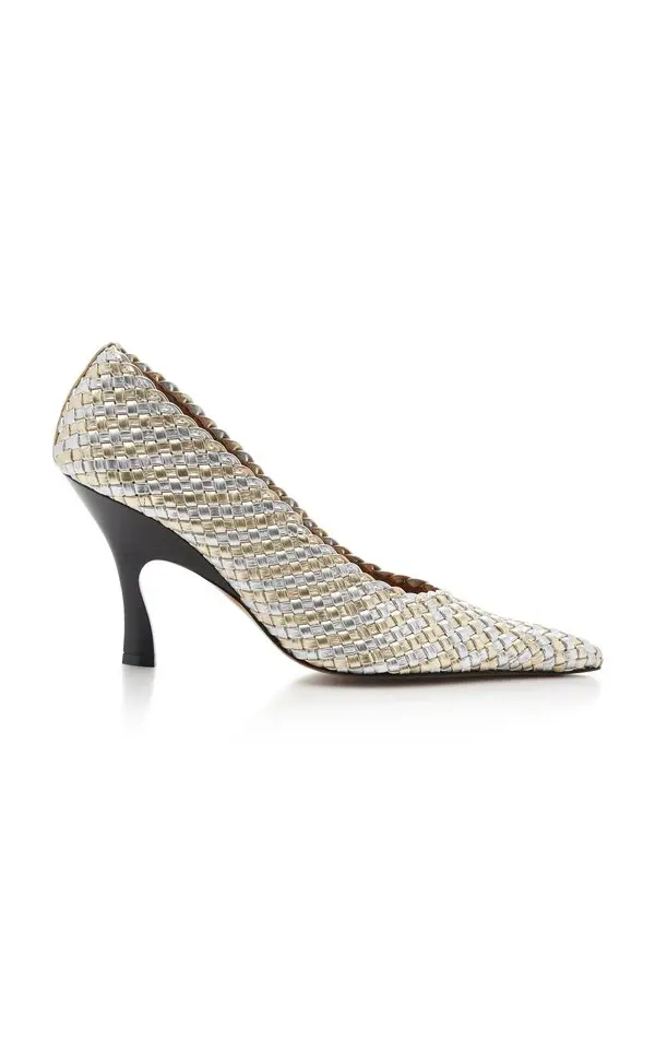 Stella McCartney Elsa 90mm Pumps - Silver
