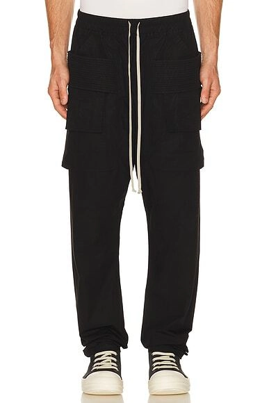 Rick Owens Creatch Cargo Drawstring