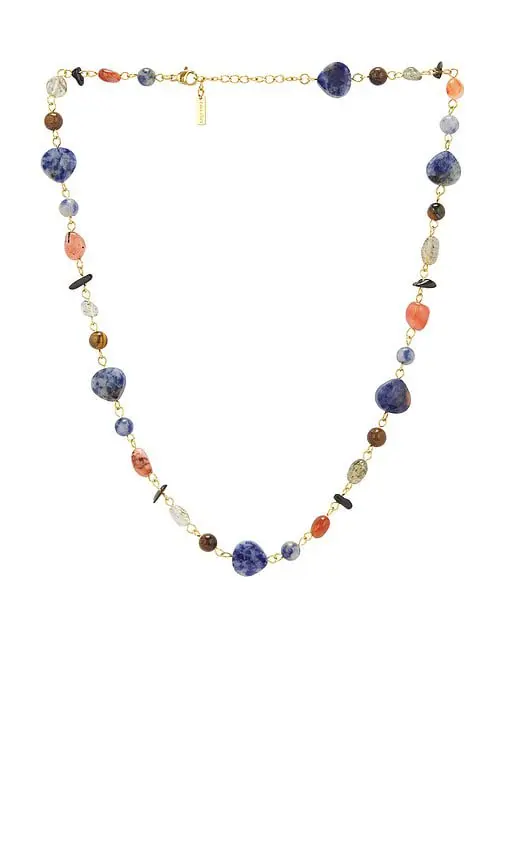 CASA CLARA Nomi Beaded Necklace - Blue