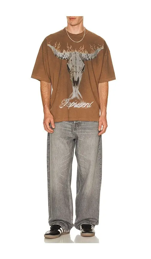 REPRESENT British Cowboys Tee In . Also - Brown