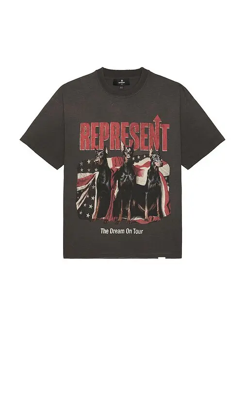 REPRESENT Dream On Tour Tee In . Also - Grey