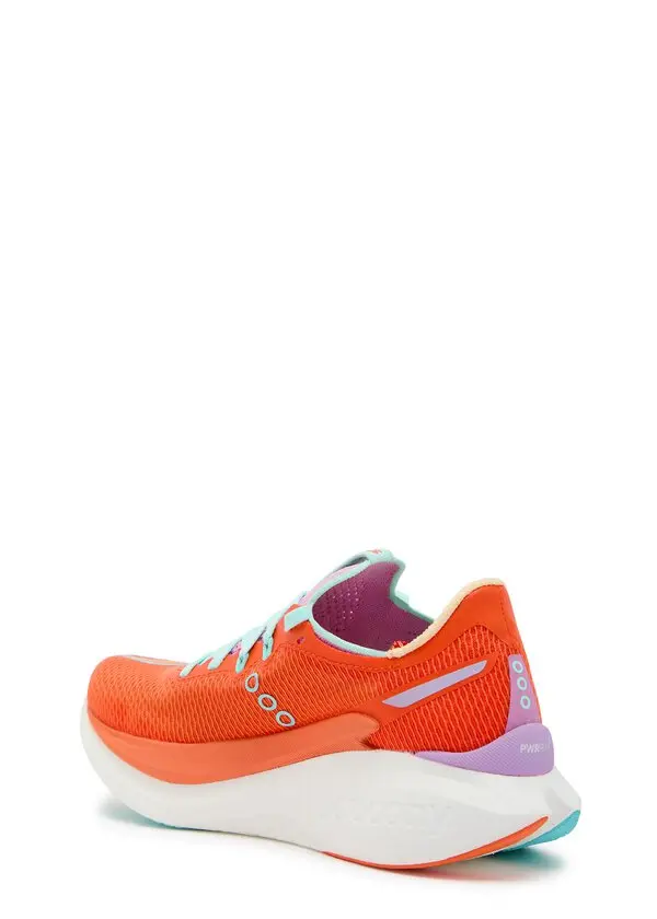 Saucony Endorphin Pro 5 Panelled Mesh Sneakers - Orange
