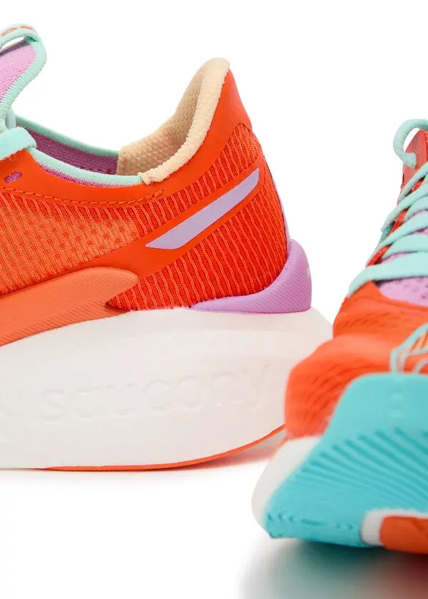 Saucony Endorphin Pro 5 Panelled Mesh Sneakers - Orange