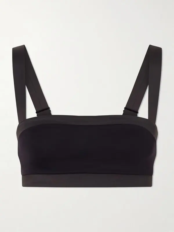 SKIMS Nike Straight Neck Bra - Black