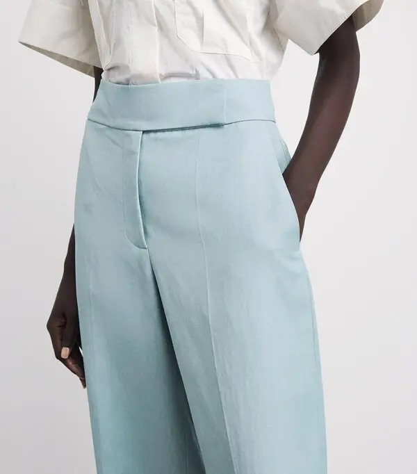 JOSEPH Linen-blend Aix Trousers