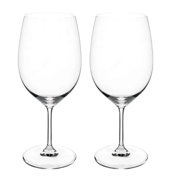 RIEDEL Crystal Vinum Bordeaux Wine Glasses - Clear