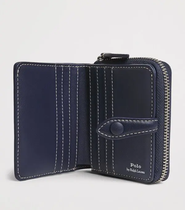Polo Ralph Lauren Small Leather Polo Bear Wallet