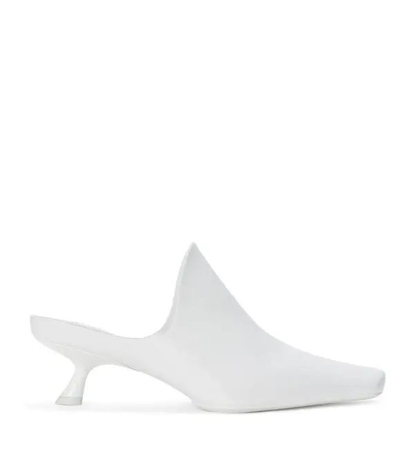 Loewe Lambskin Emily Heeled Mules