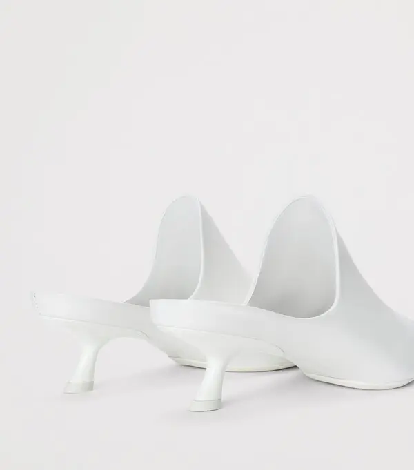 Loewe Lambskin Emily Heeled Mules