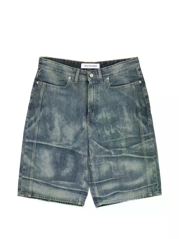 WON HUNDRED Belt Loops Shorts - Blue