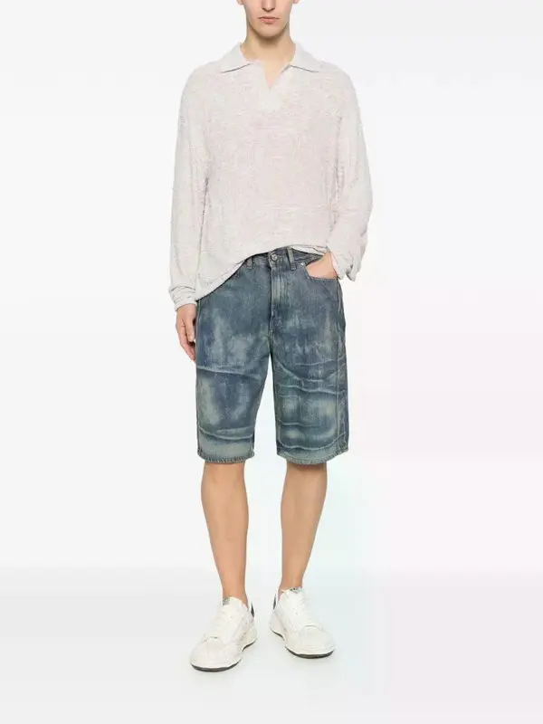 WON HUNDRED Belt Loops Shorts - Blue