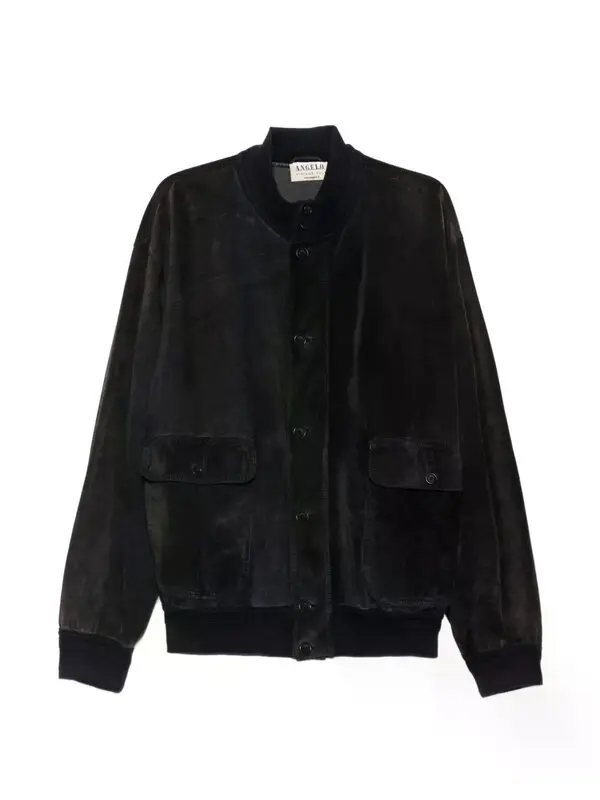 A.N.G.E.L.O. VINTAGE CULT 2000s Suede Bomber Jacket
