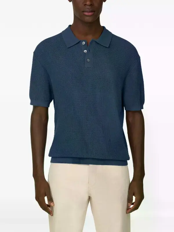 Boggi Milano Button-up Polo Shirt