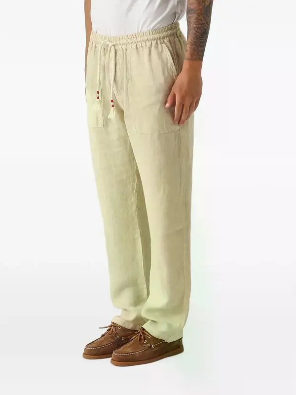 MC2 SAINT BARTH Calais Drawstring Trousers - Neutrals