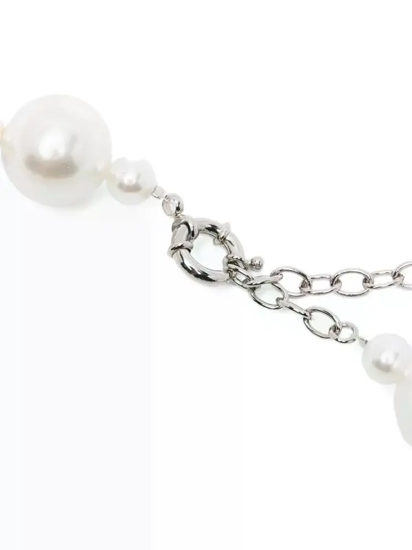 N°21 Faux-pearl Necklace - Silver