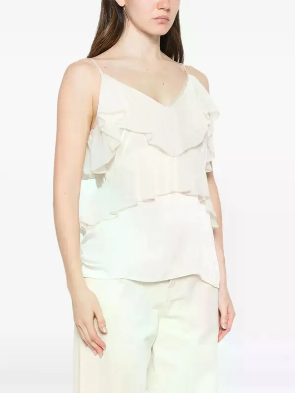 Dixie Ruffled V-neck Camisole