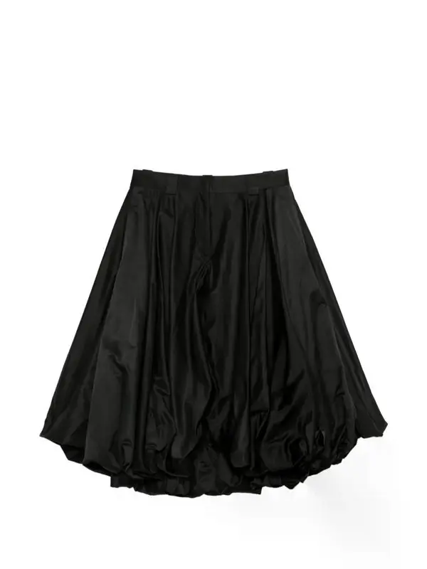 Balenciaga Gathered Midi Skirt