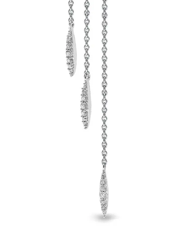 Yoko London 18kt White Gold Pearl And Diamond Earrings - Silver