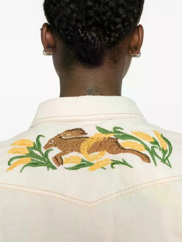 Filson Embroidered Cotton Shirt