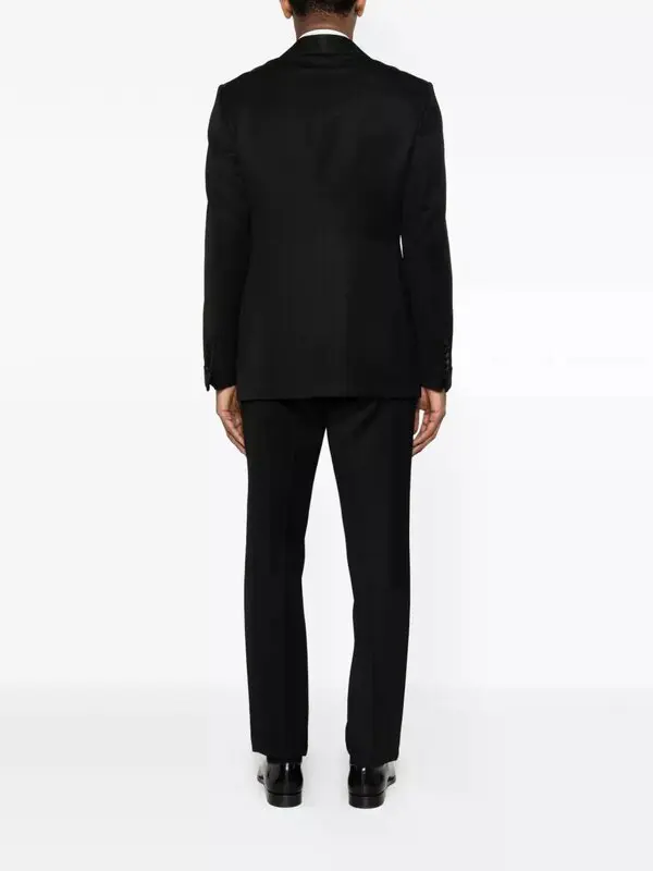TOM FORD Shawl-collar Dinner Suit - Black