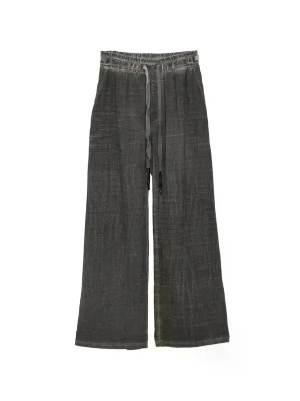 ISAAC SELLAM EXPERIENCE Cotton Textured Trousers