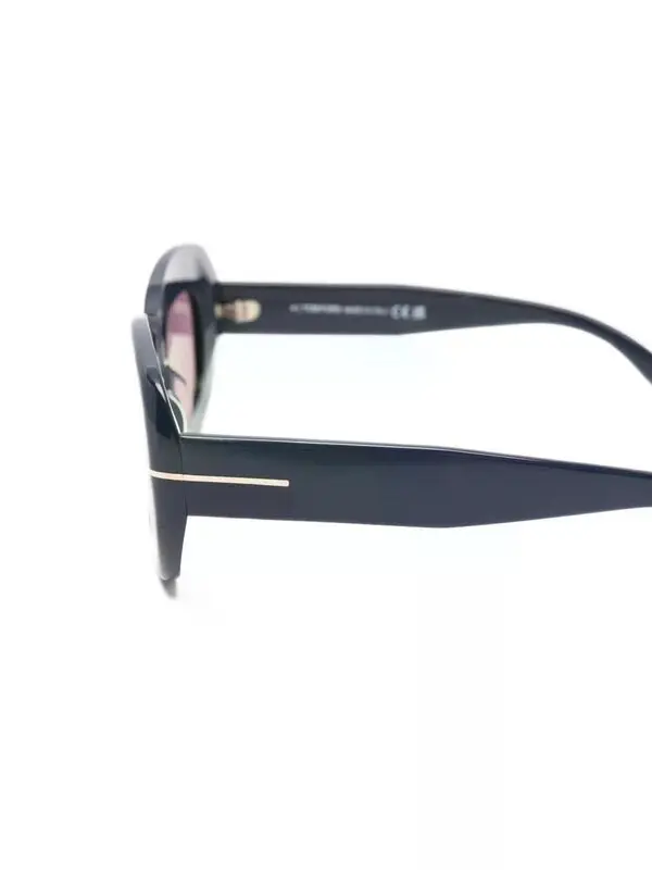 TOM FORD Geometric Frame Sunglasses