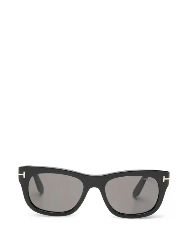 TOM FORD Marshall Rectangle Sunglasses - Black