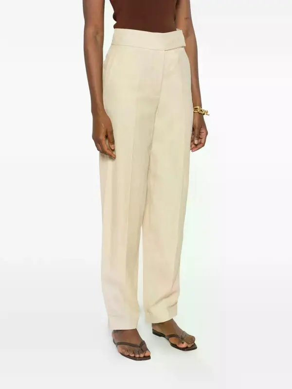 JOSEPH Light Linen Blend Trousers