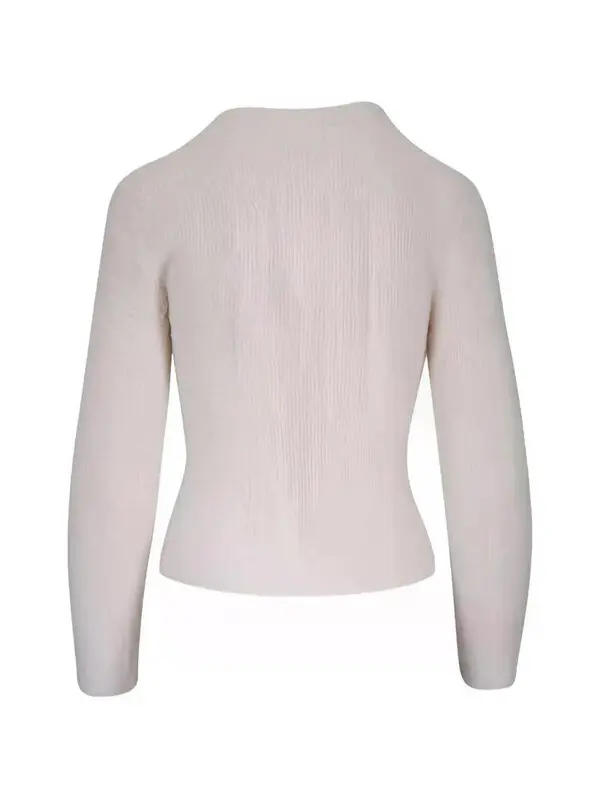 Vince Textured Knit Sweater - Neutrals