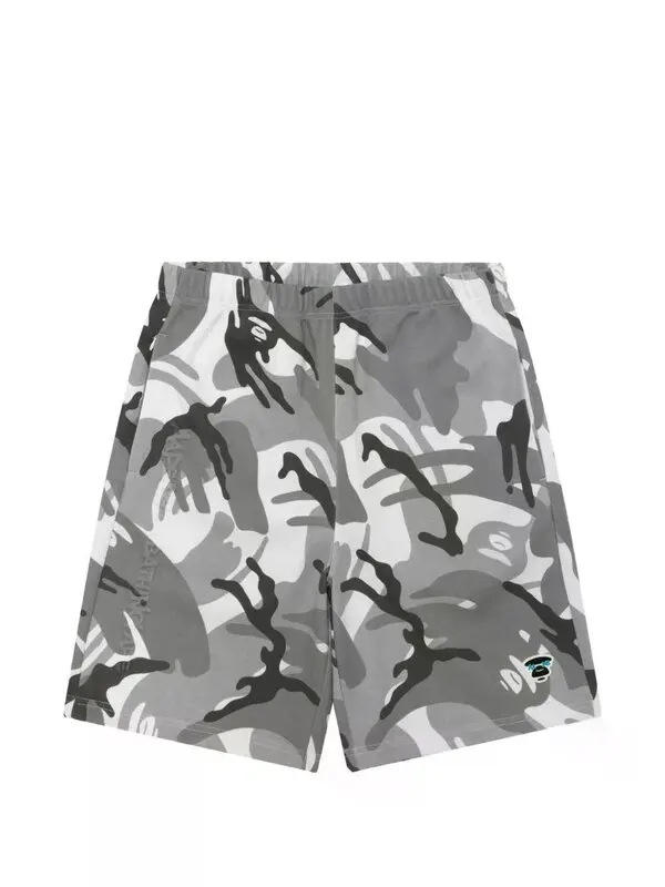 AAPE BY *A BATHING APE Camouflage Print Shorts