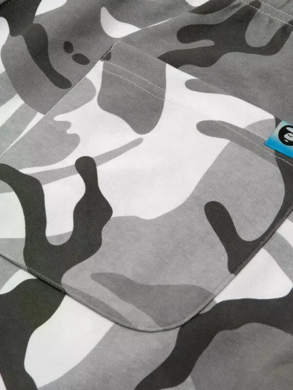 AAPE BY *A BATHING APE Camouflage Print Shorts