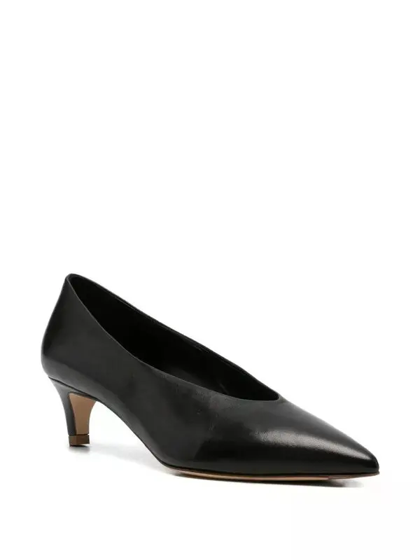 LORENA PAGGI Pointed Toe Pumps - Black