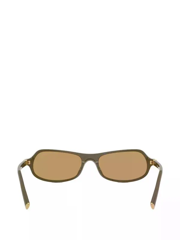 Miu Miu Geometric Logo Sunglasses