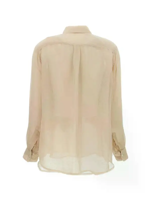 Comme Des Garçons Ruffled Shirt - Neutrals