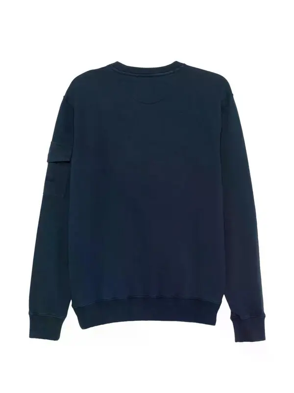 MC2 SAINT BARTH Crew-neck Pocket Sweater - Blue