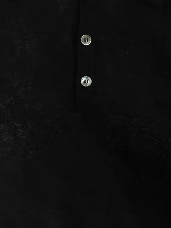 DANIELE FIESOLI Short-sleeves Polo Shirt - Black